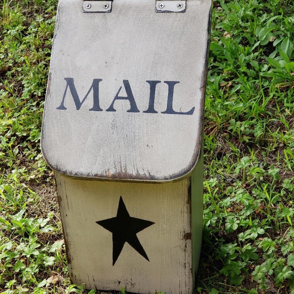 Rustic Mailbox - Etsy