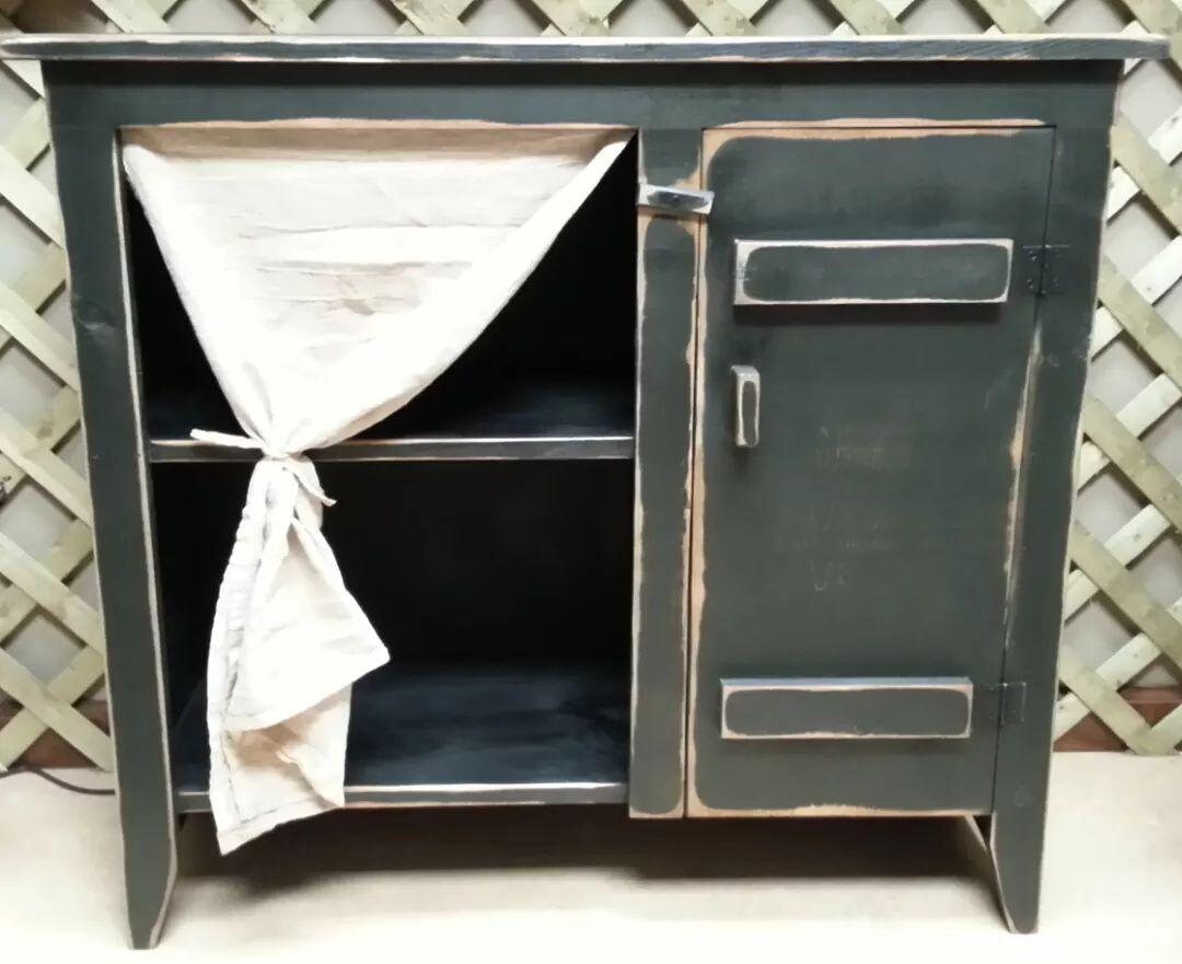 Rustic Style Cabinet With Shelves / Jelly Cupboard - Etsy