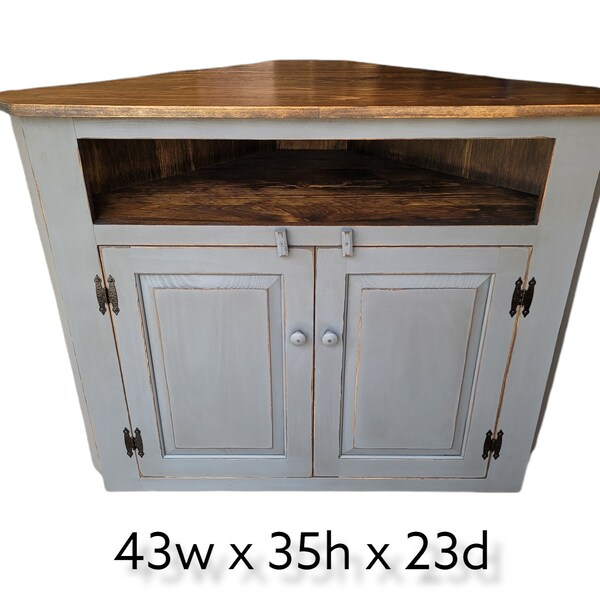 Corner Cabinet - Etsy