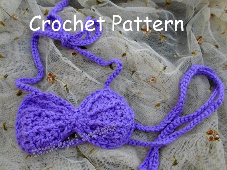 Mermaid Seashell Top, Crochet Pattern - Etsy