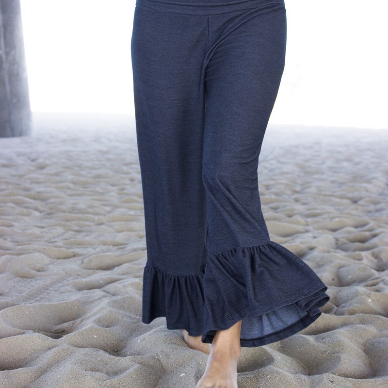Womens Ruffle Pants - Etsy