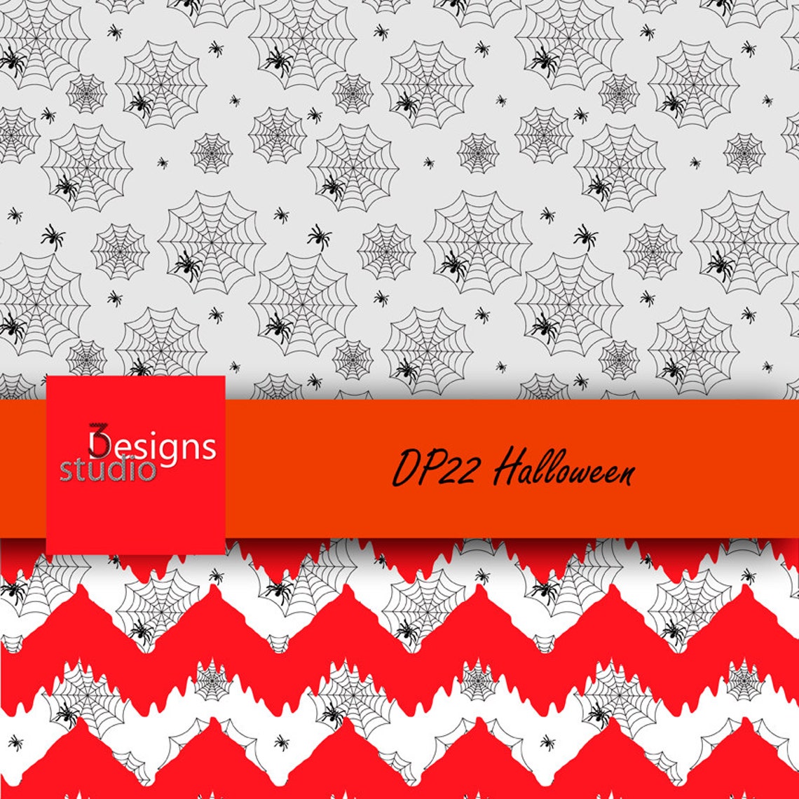 Halloween Digital Paper DP22 Digital Pattern Digital Papers Surface ...