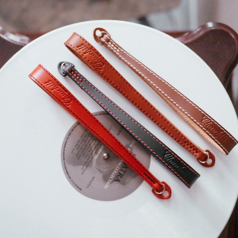 Leather Camera Wrist Strap - Etsy