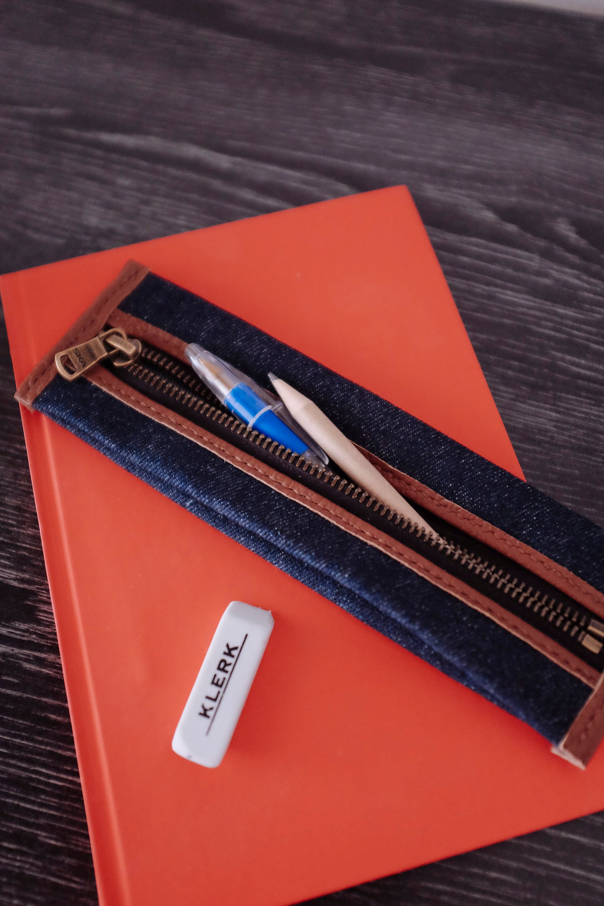 Denim Pencil Case, Denim Pen Holder, Denim Pen Case, Denim Pouch ...