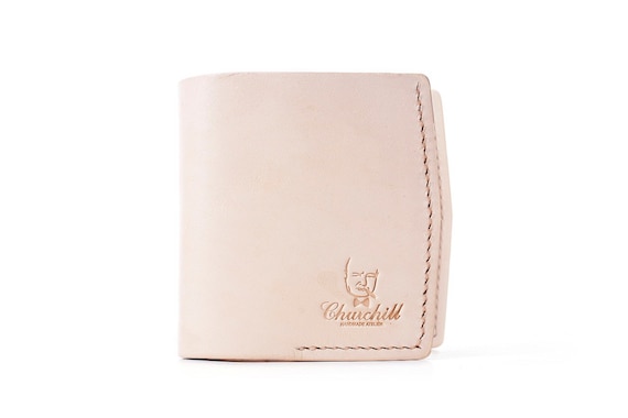 White Leather Walletcoin Purse for Mencard Leather - Etsy