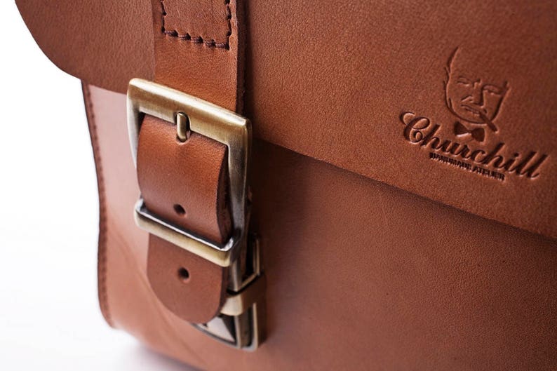 Walnut Leather Shoulder Bag,cross Body Bag,leather Shoulder Bag ...