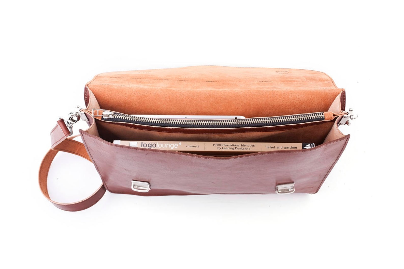 Handmade Tan Leather Briefcase Leather Briefcase Messenger - Etsy