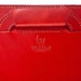 Leather Red Attache Minimal Briefcase Leather Portfolio Bag Folder ...