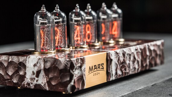 Drawing & Illustration Digital Pack of Mars-2024 Nixie Clocks 4K ...