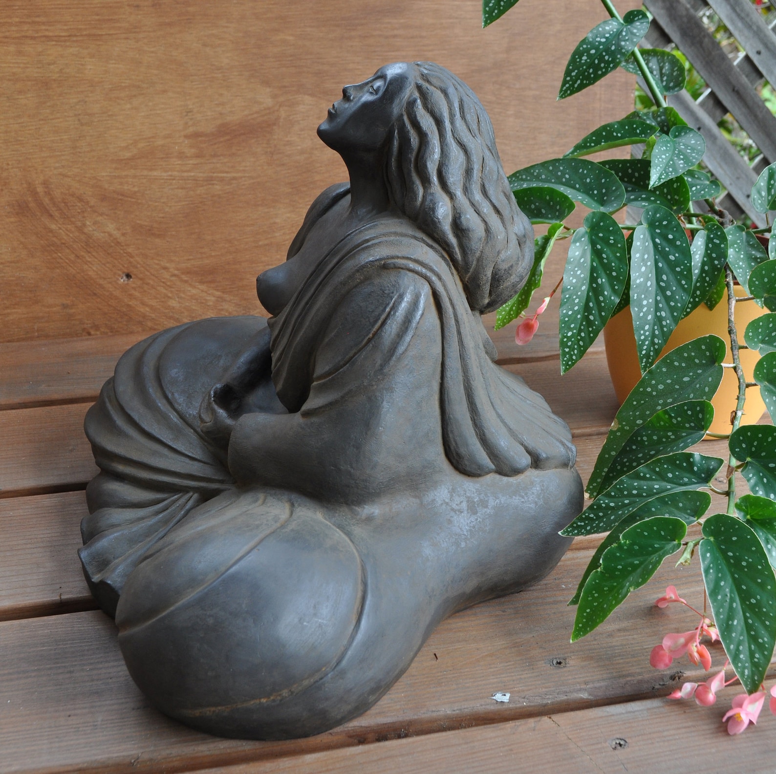 Woman Buddha Statue Western Buddha Goddess Sculpture - Etsy