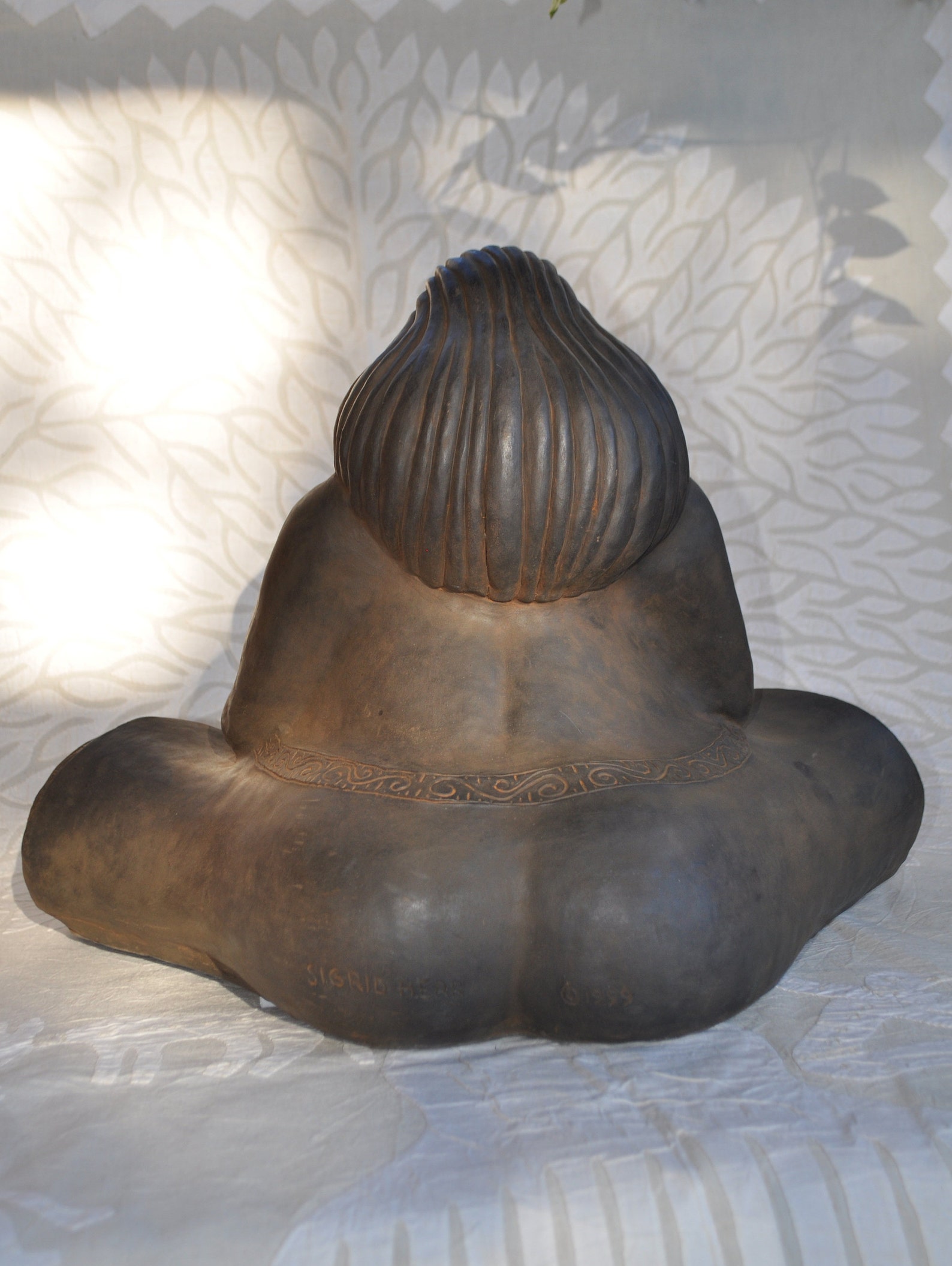 Large Pregnant Woman Sculpture, Doula Gift, Fertility Goddess ...
