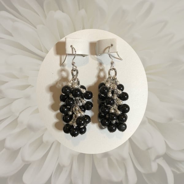 Cluster Earrings - Etsy