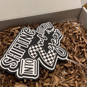 Shifting INTO 1st Year Birthday Cake Topper | Customizable - Etsy