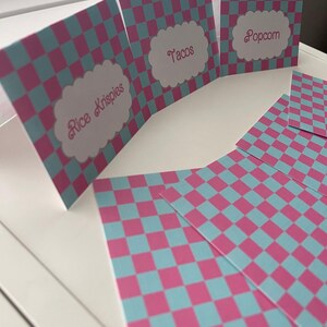 Girl Barbie Food Labels Set of 16 - Etsy