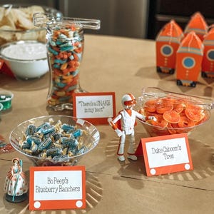Toy Story Food Labels | Set of 13 - Etsy