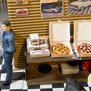 1:24 Scale Miniature Pizza - Etsy