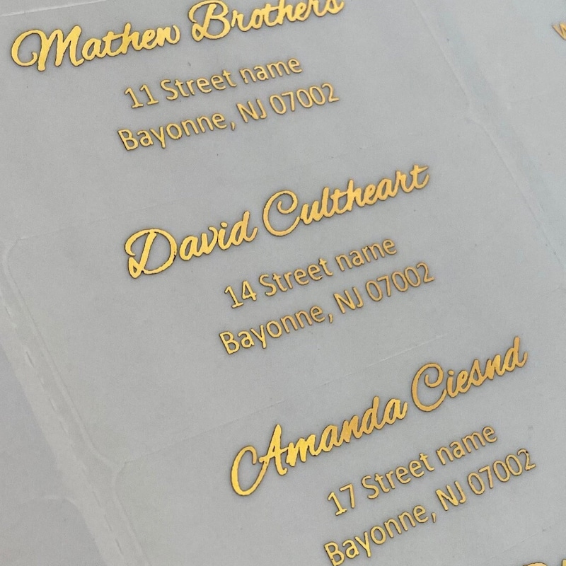 Address Label - Etsy