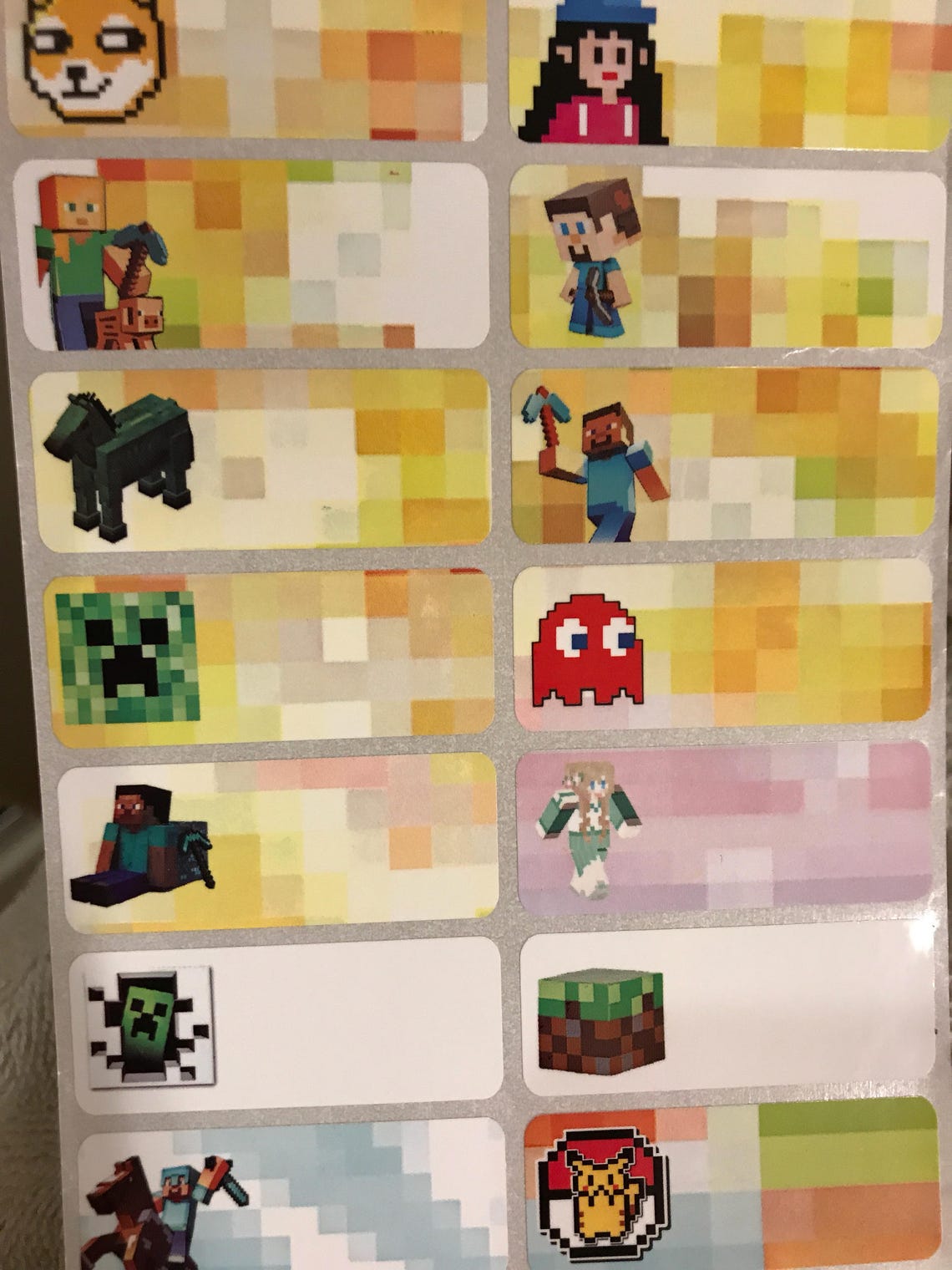 VIDEO GAMES Name Label School Label Waterproof Label - Etsy