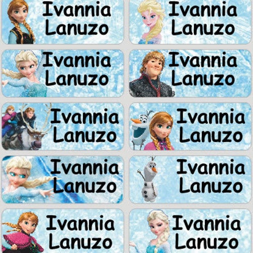 Galaxy School Supply Labels Waterproof Labels Personalized | Etsy