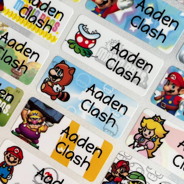 Kids School Bag Label - Etsy