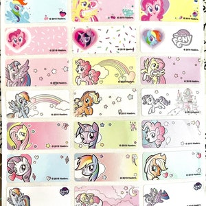 PONY Waterproof Name Label, School Label, Waterproof Label, Daycare ...