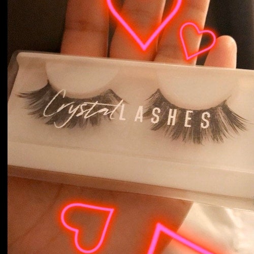 Eyelash Custom Name Case Stickers Labels Rectangle Clear - Etsy