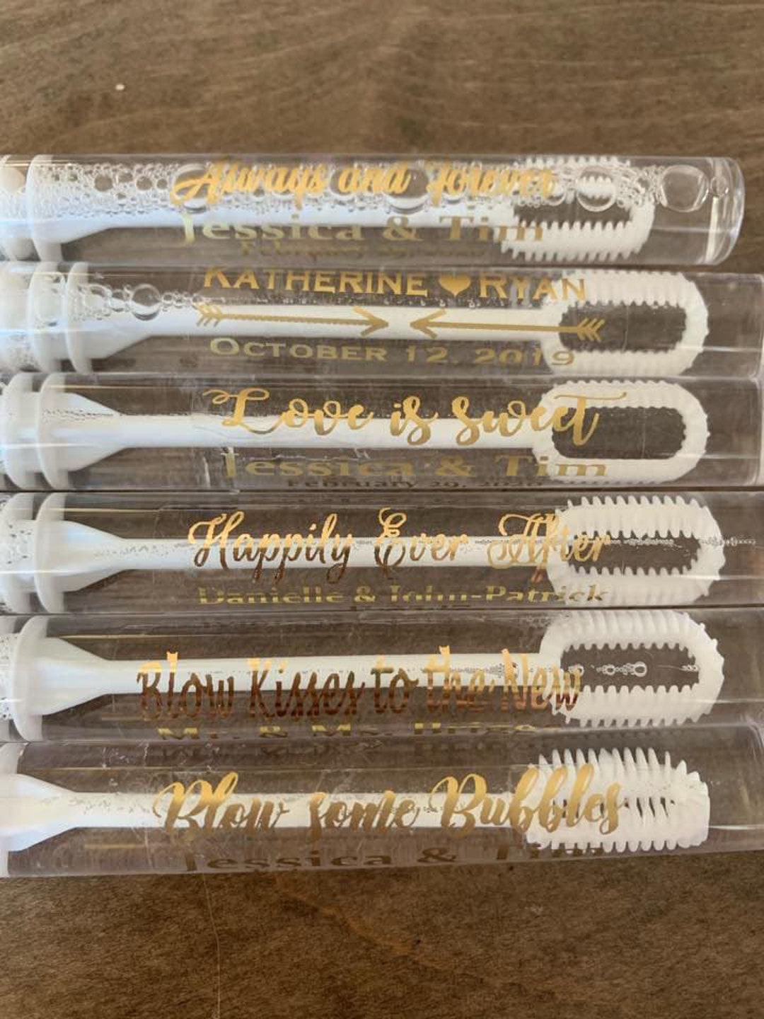 Personalized Wedding Bubble Labels, Foil Bubble Labels, Custom Wedding ...