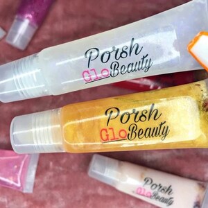 Personalized Clear Cosmetic Labels: Custom Logo, Lash, Lip Gloss ...