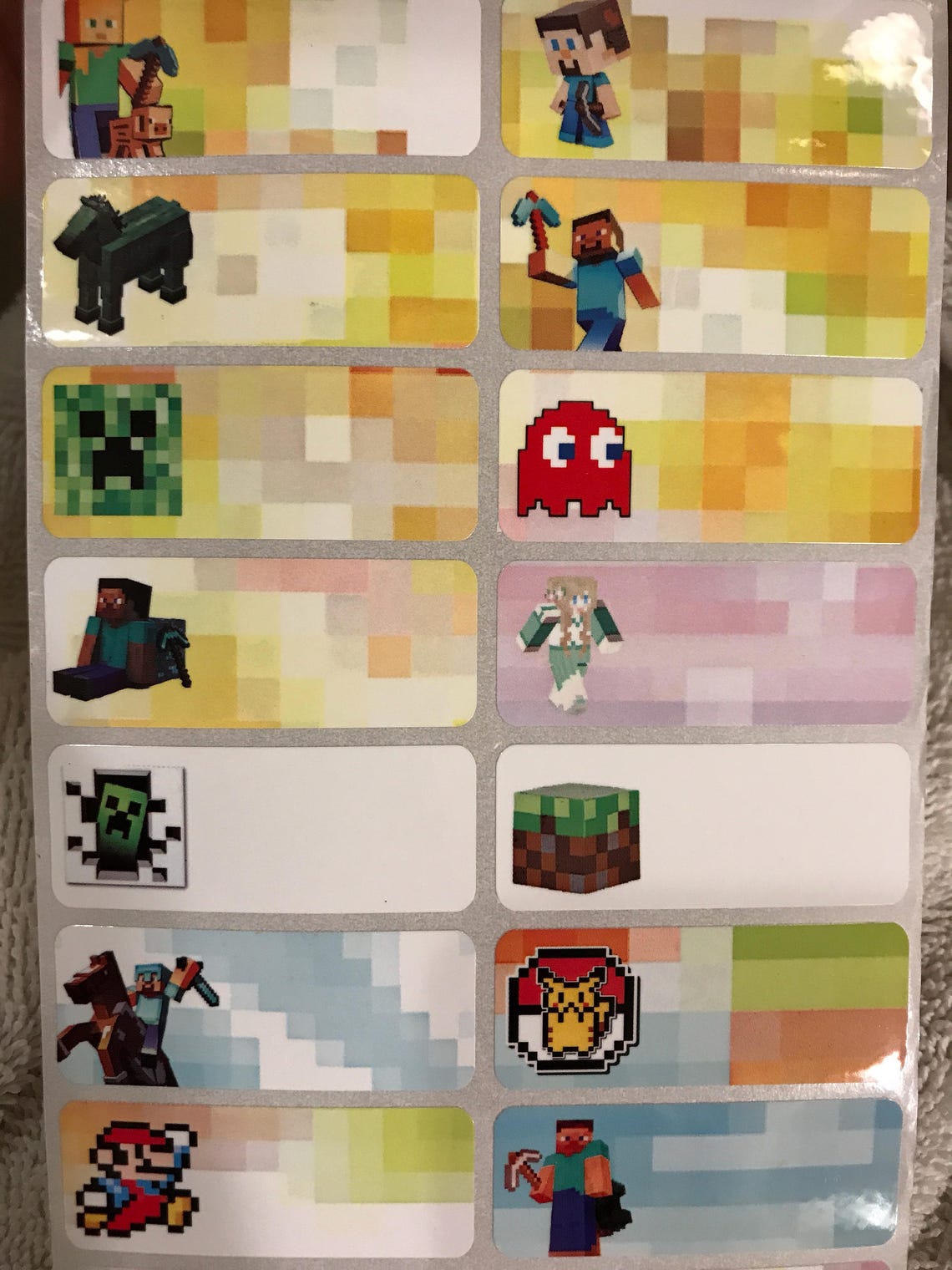 VIDEO GAMES Name Label School Label Waterproof Label - Etsy