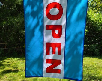 Open Flag - Etsy