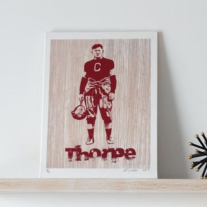 Jim Thorpe - Art Print - Etsy