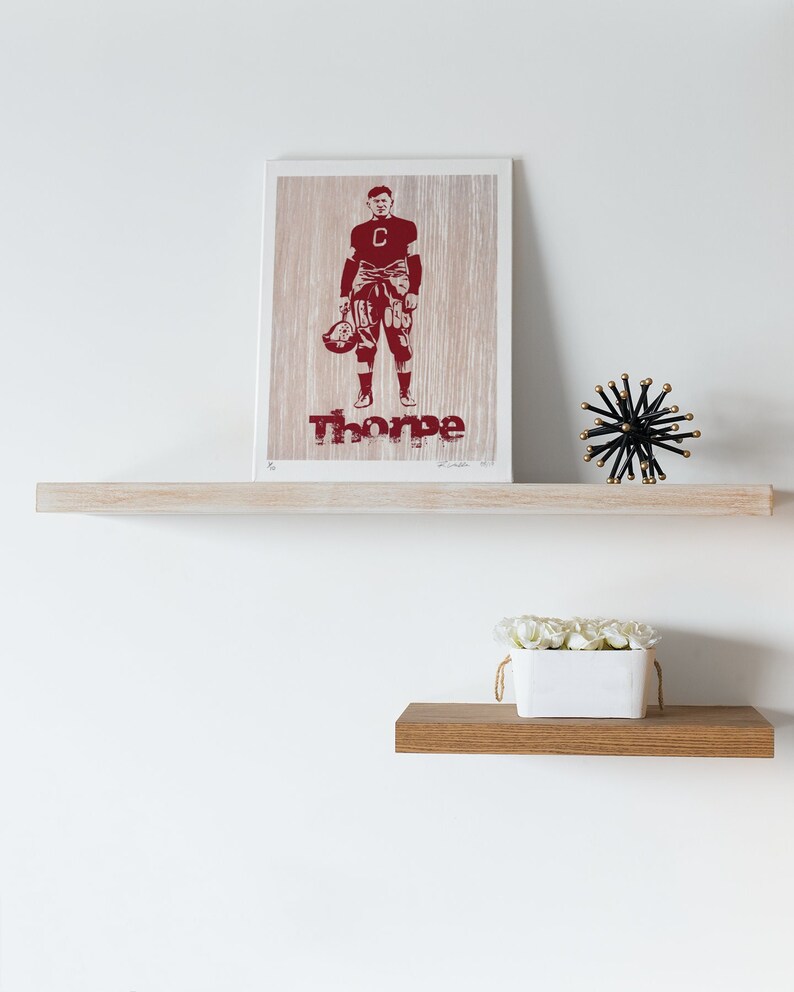 Jim Thorpe Art Print - Etsy