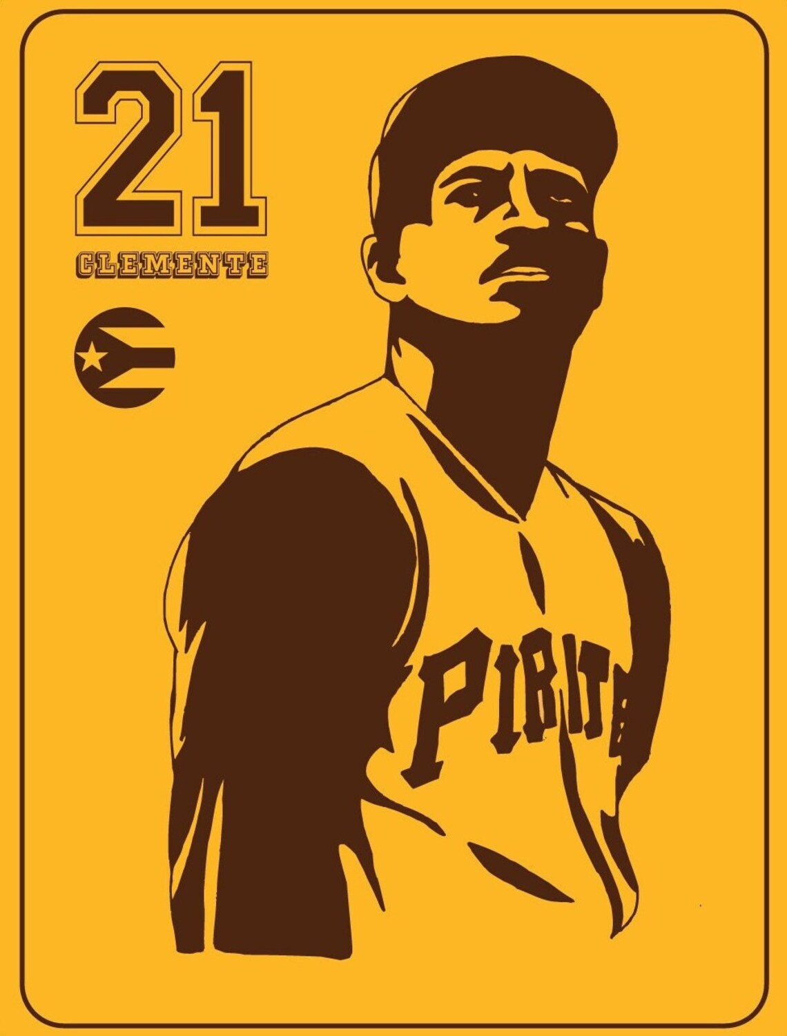 Roberto Clemente Sticker - Etsy