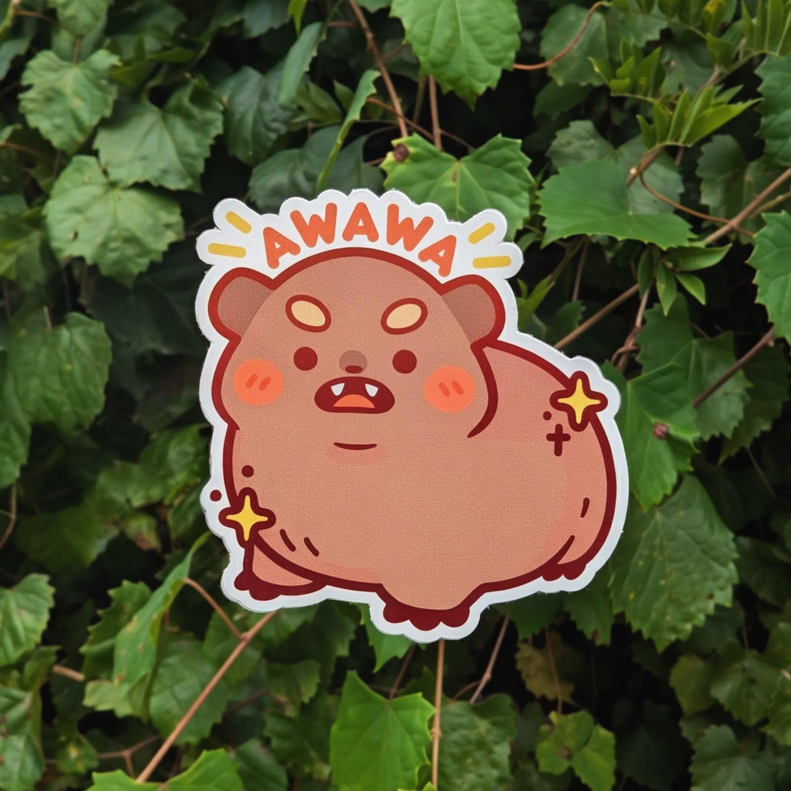 Cartoon Hyrax Sticker - Waterproof Matte Finish - Etsy