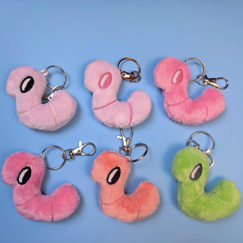 Worm Plush - Etsy
