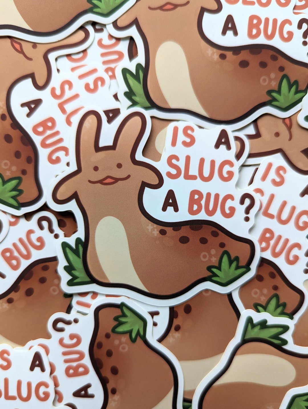 Is A Slug A Bug Sticker - Etsy