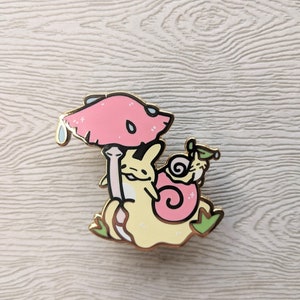 Soggy Snail Hard Enamel Pin - Etsy