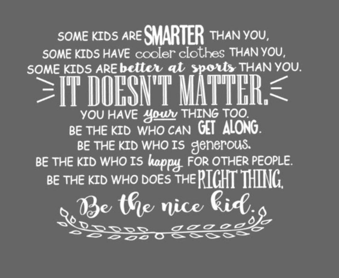 Be the Nice Kid Svg - Be the Kid Svg - Etsy