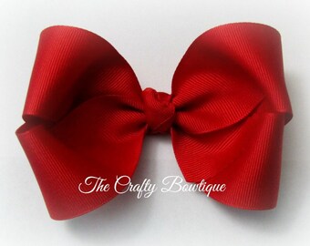Red bow | Etsy