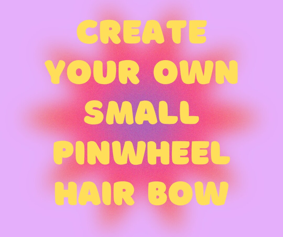 Custom Pinwheel Bow, Pick Your Color, Small Pinwheel Bow, 3 Inch Bow ...
