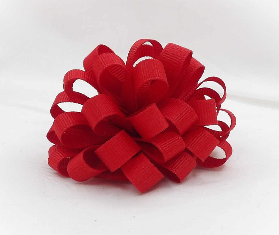 Custom Color Loopy Bow, Custom Size Loopy Bow, 2 Inch Bow, 3 Inch Bow ...