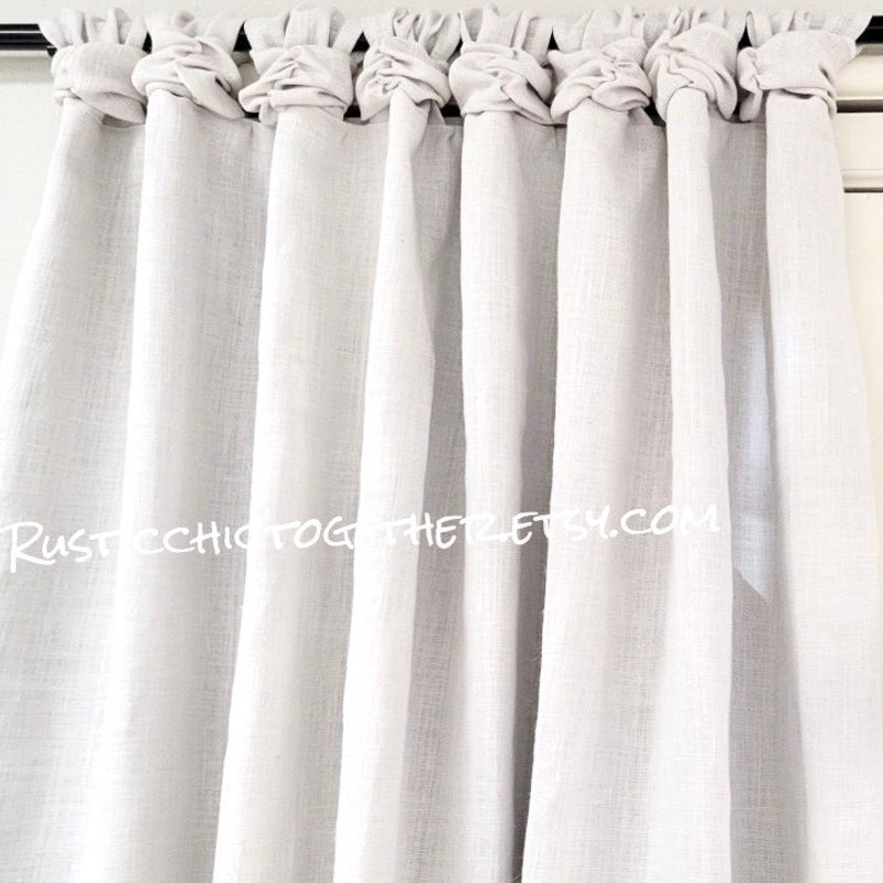 Ruched Curtains - Etsy