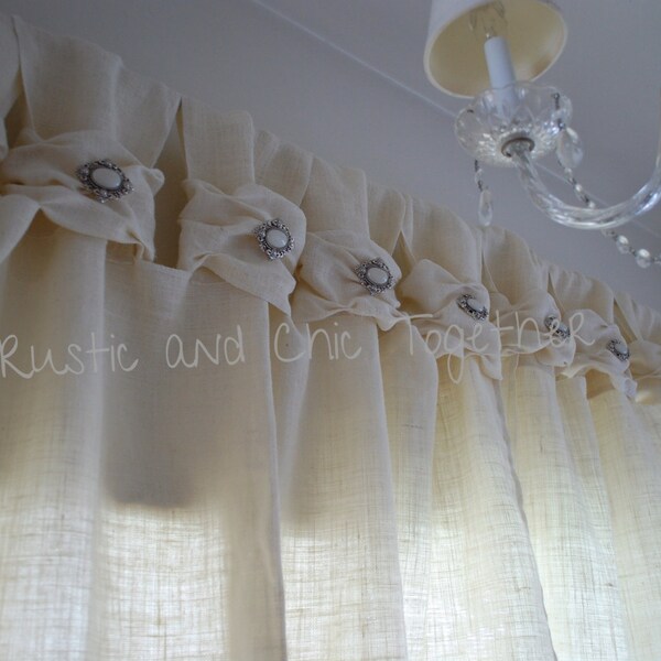 Ruched Curtains - Etsy