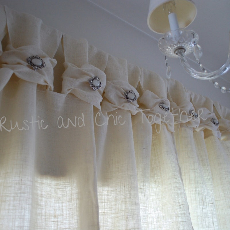 Ruched Curtains - Etsy