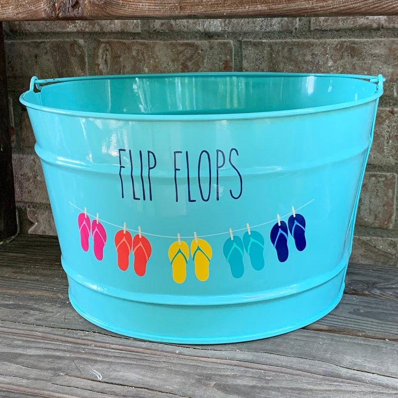 Flip Flop Basket - Etsy