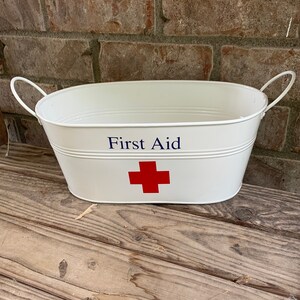 FIRST AID Storage Bucket - Etsy