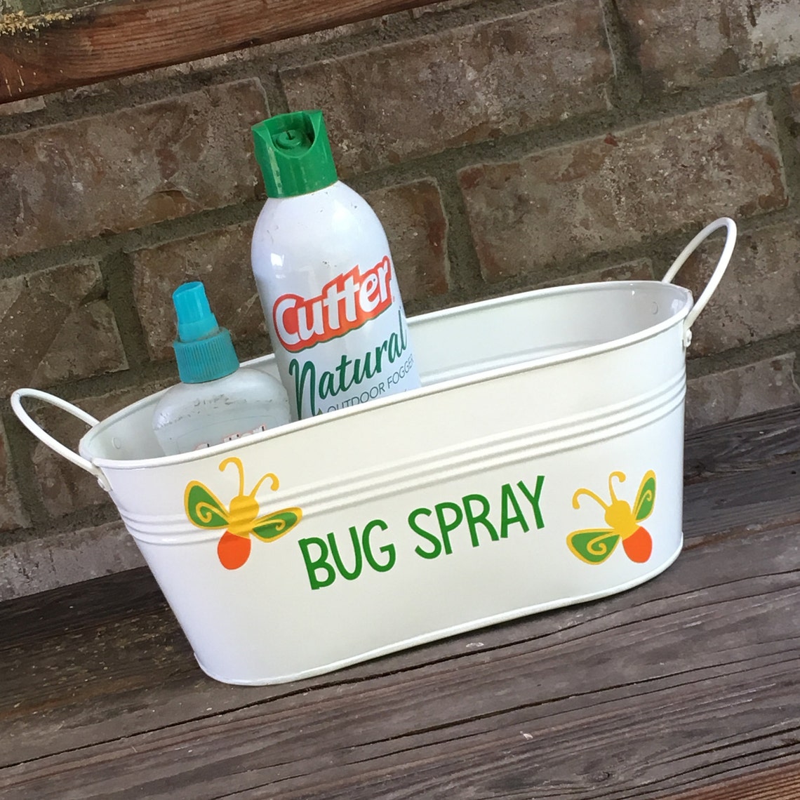 BUG SPRAY Storage Bucket - Etsy
