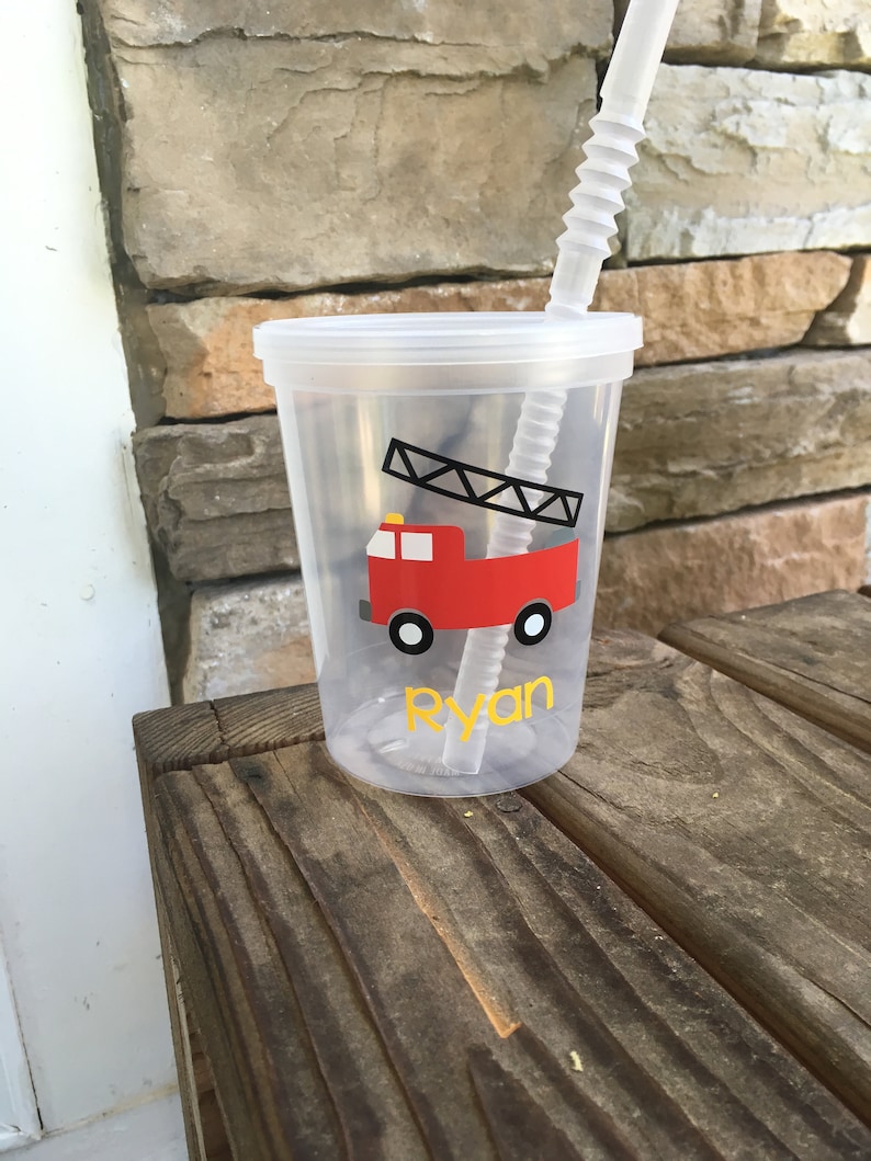 FIRETRUCK Stadium Party Cups - Etsy
