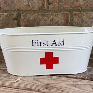 FIRST AID Storage Bucket - Etsy