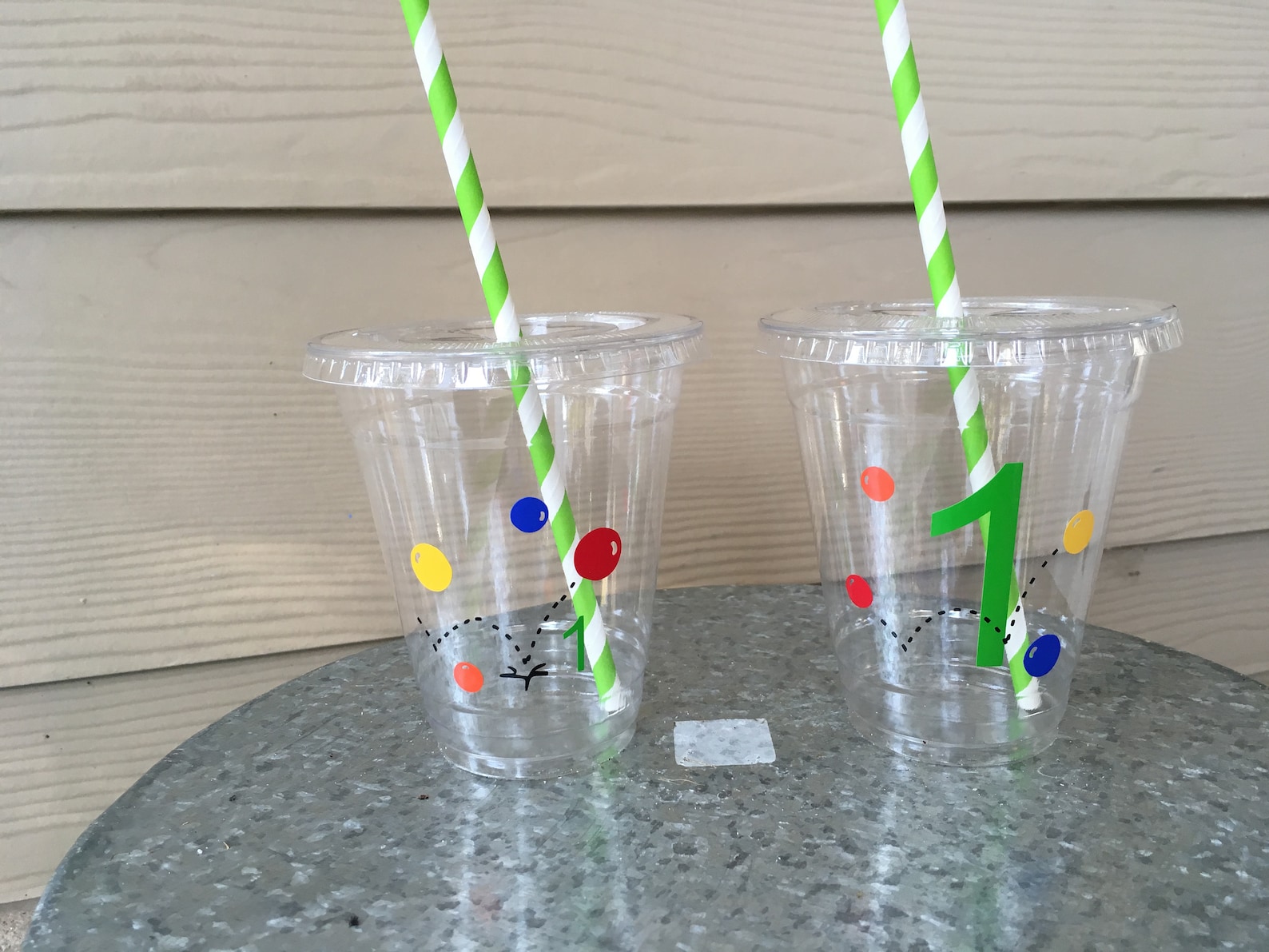 BOUNCY BALL Disposable Party Cups - Etsy